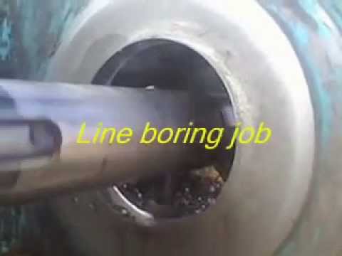 Line Boring Machine in india - YouTube