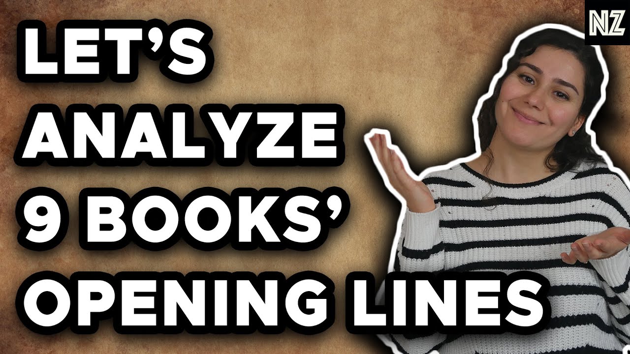 Analyzing 9 Popular Books' Opening Lines - YouTube