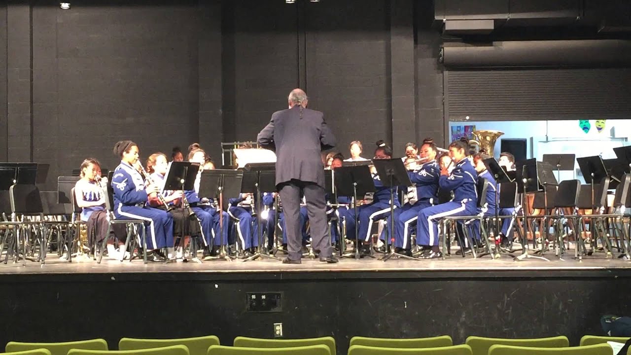 Solano Middle School Concert performing Procession of the Sadar at ...