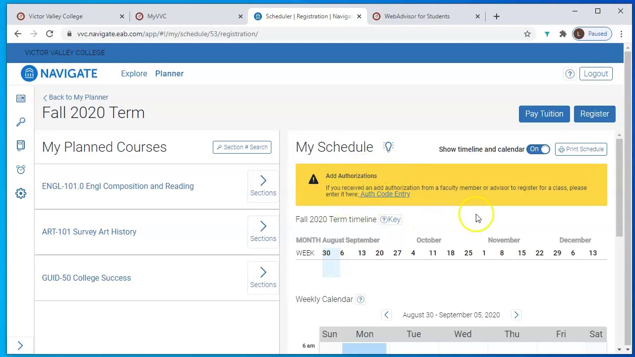 How to Register Using VVC's New Systems Launchpad and Navigate - YouTube