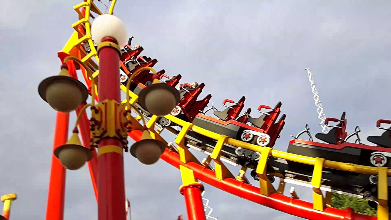 Prater Wien Boomerang 普拉特公園雲霄飛車 - YouTube