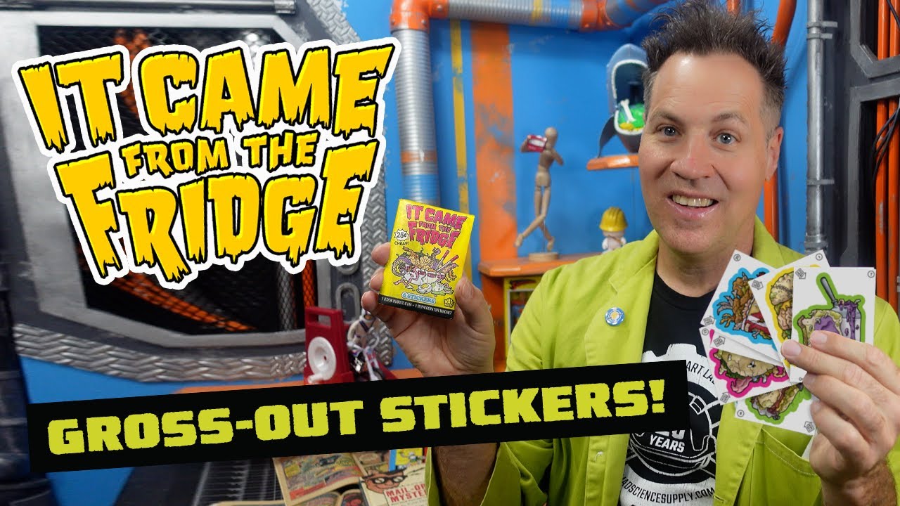 News Flash! Gross Stickers Are Back! - YouTube