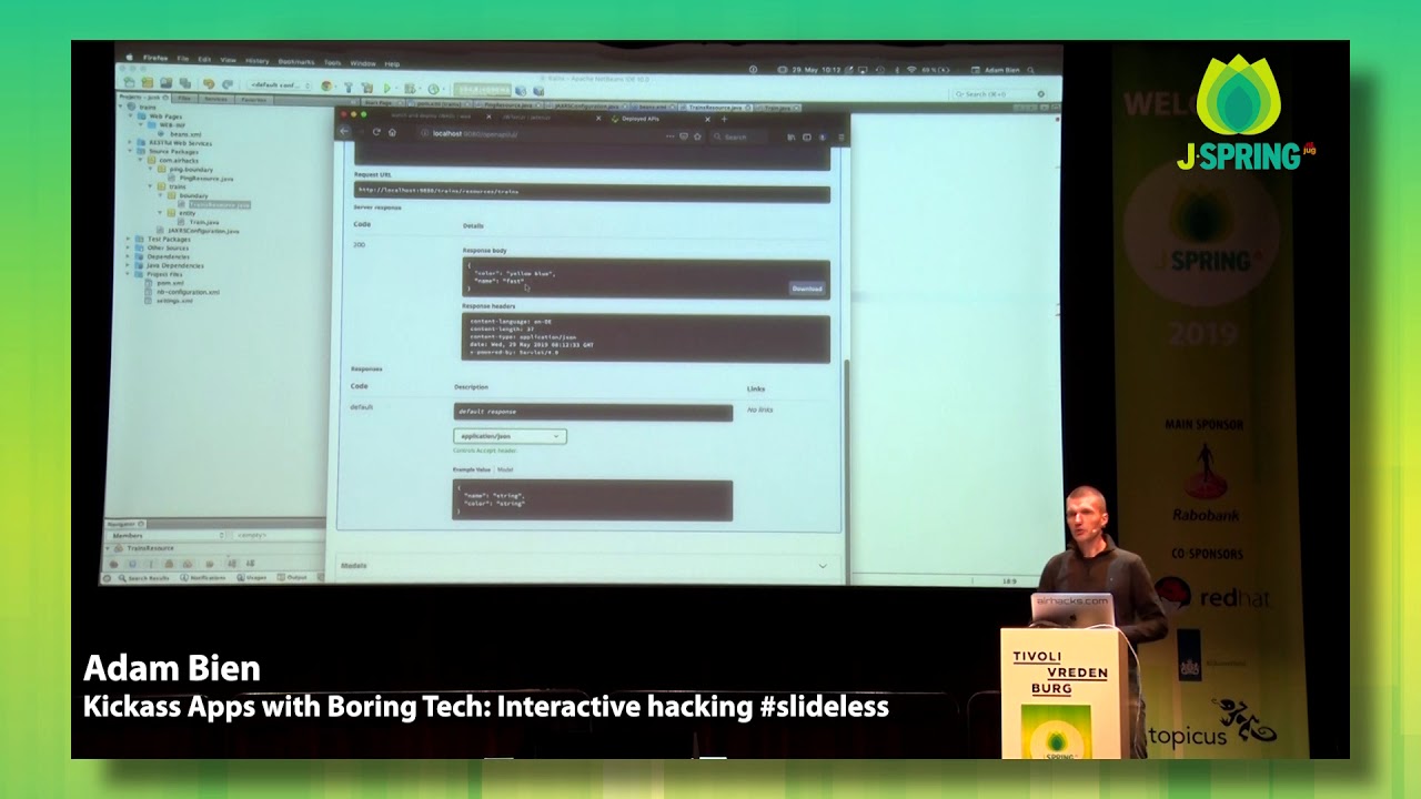 J-Spring 2019: Adam Bien - Kickass Apps with Boring Tech: Interactive ...