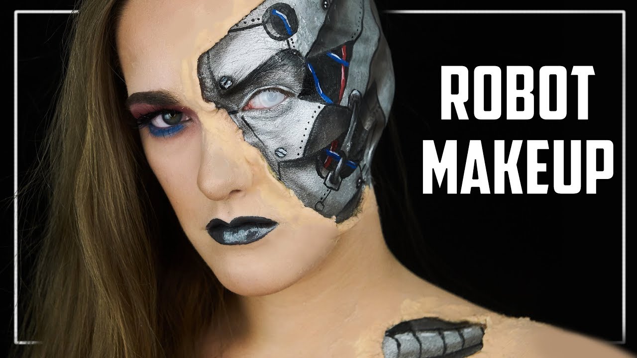 Roboter unter meiner Haut | FX Makeup Tutorial | Judy R. - YouTube