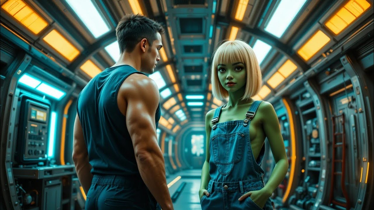 4-Foot Alien Girl Fixed My Ship—And Asked for More Than a Ride . Sci fi ...