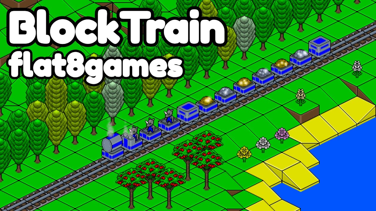 BlockTrain at www.flat8games.com - YouTube