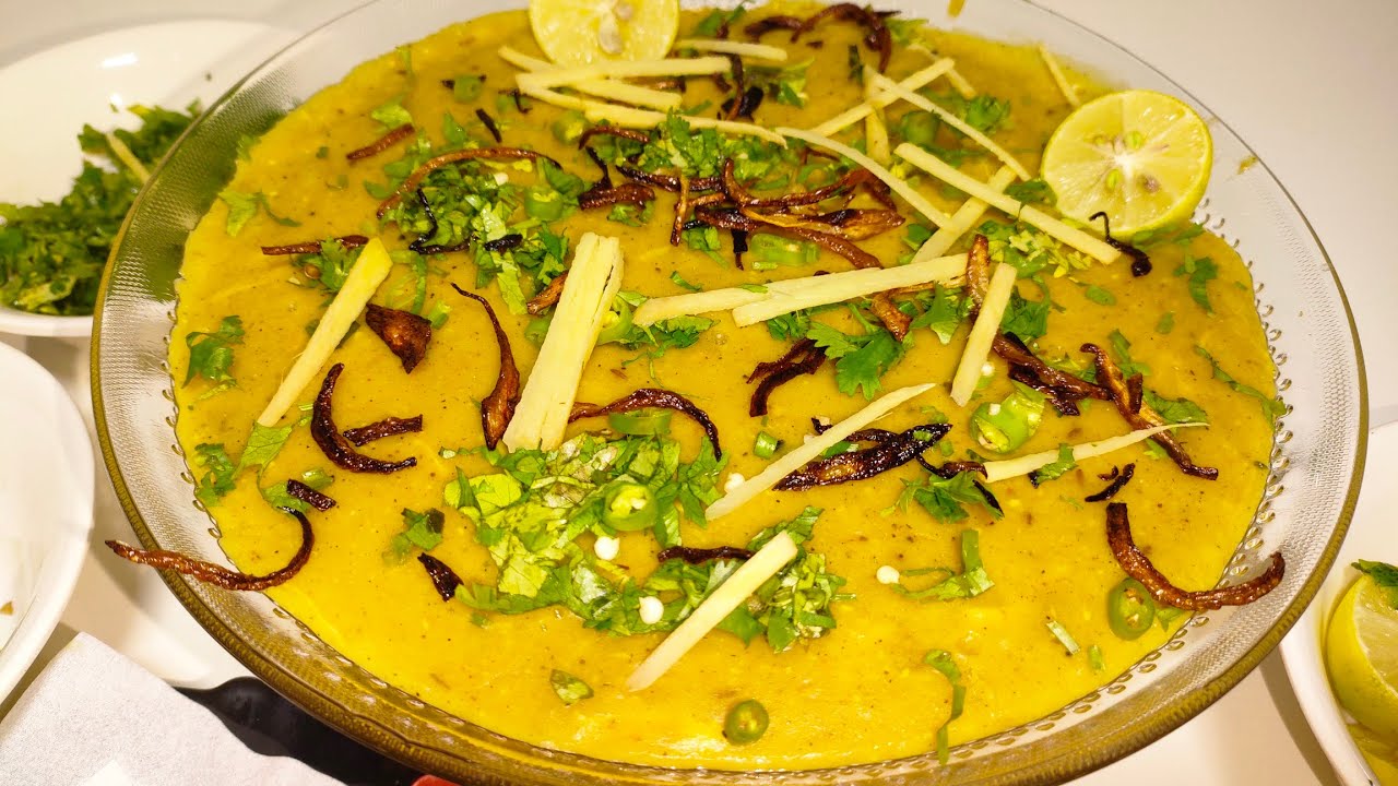 How to make haleem/daleem/dana pani kitchen\ with Ateeq - YouTube