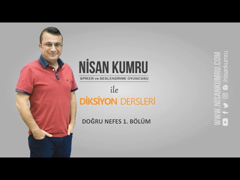 DİKSİYON EĞİTİMİNDE DİYAFRAM İLE NEFES 1. BÖLÜM