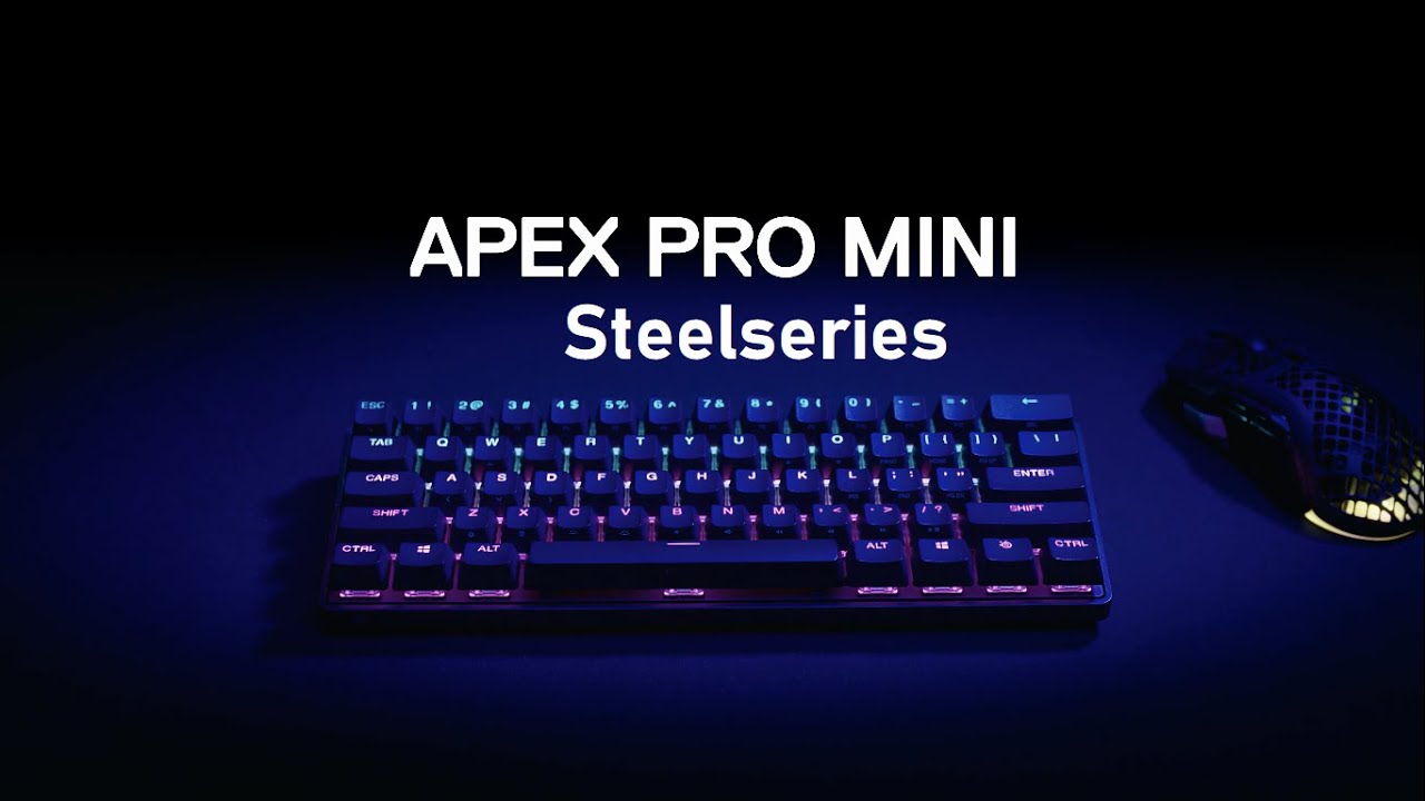 SteelSeries Apex Pro Mini KEYBOARD | FASTEST🔥 GAMING KEYBOARD | #gaming ...
