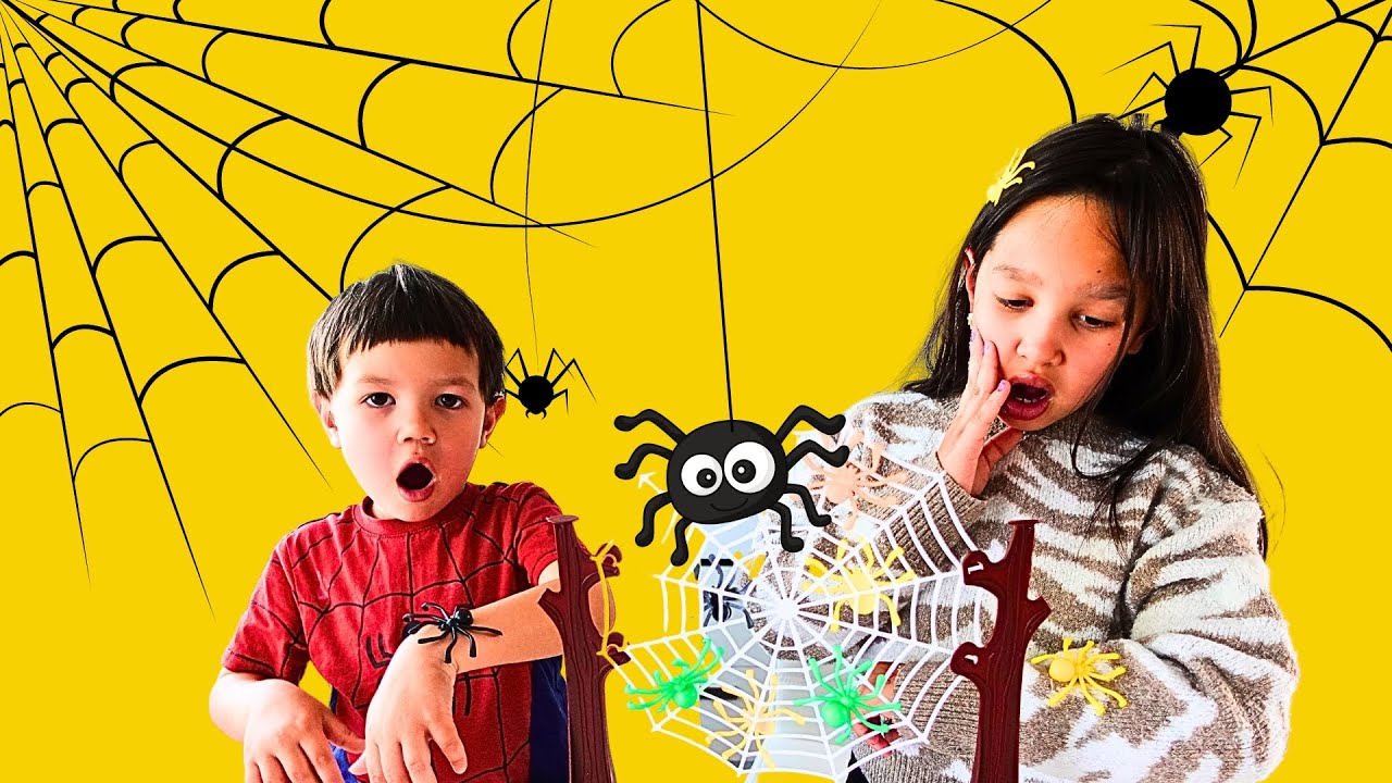 Indoor games with the family! Jumping Spider and more!!|| Simple fun ...