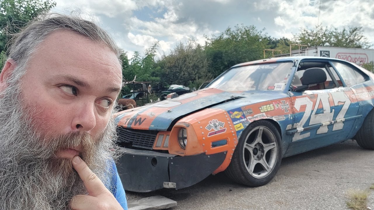 Ford Pinto Race Car First DRIVE? Sure! Just to "Get Gas" - YouTube