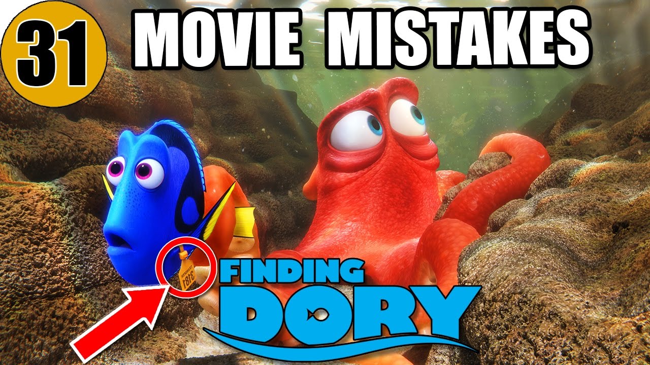 31 MISTAKES of FINDING DORY You Didn't Notice - YouTube