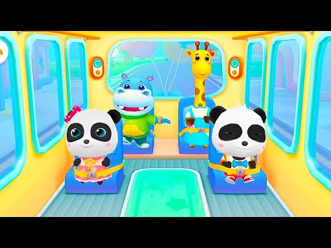 Baby Bus बिल्ली ने आज शॉपिंग करने गईं - YouTube