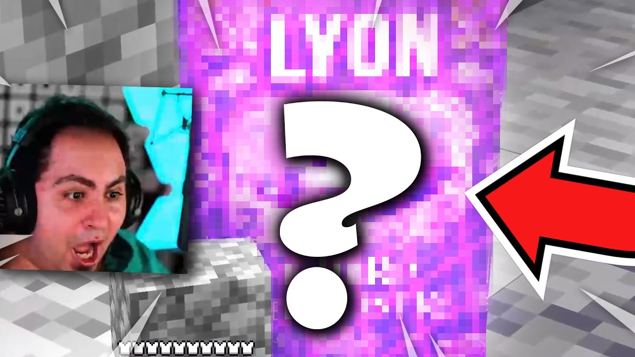 LYON FA UN ANNUNCIO IMPORTANTE IN LIVE SU MINECRAFT!! - YouTube