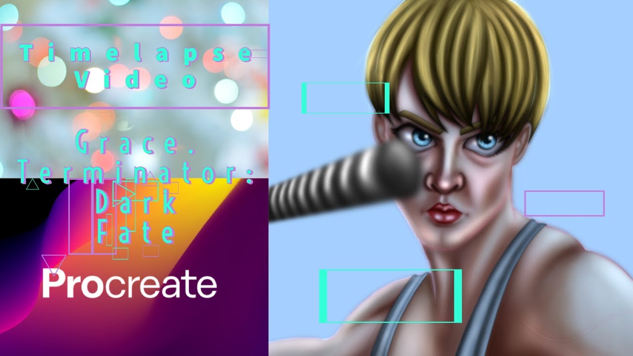 Drawing Grace. Terminator: Dark Fate - YouTube