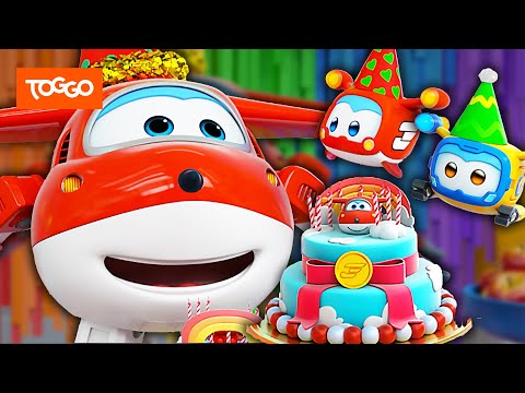Super Wings | Jett feiert Geburtstag | Ganze Folge | TOGGO Serien