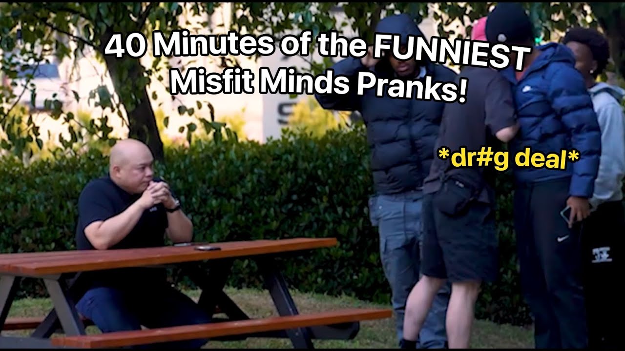 25 Minute Compilation of the FUNNIEST Misfit Minds Pranks! - YouTube