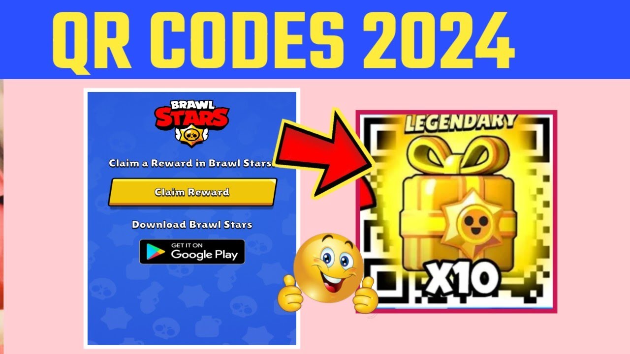 FREE! x10 LEGENDARY CHRISTMAS GIFTS BRAWL STARS QR CODE - YouTube