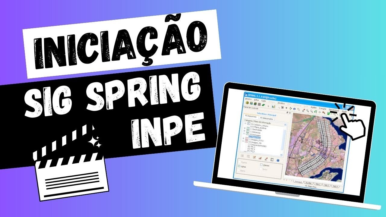 Iniciação do SIG SPRING do INPE - YouTube
