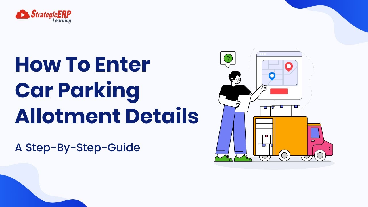 How To Enter Car Parking Allotment Details | Step-by-Step Guide - YouTube