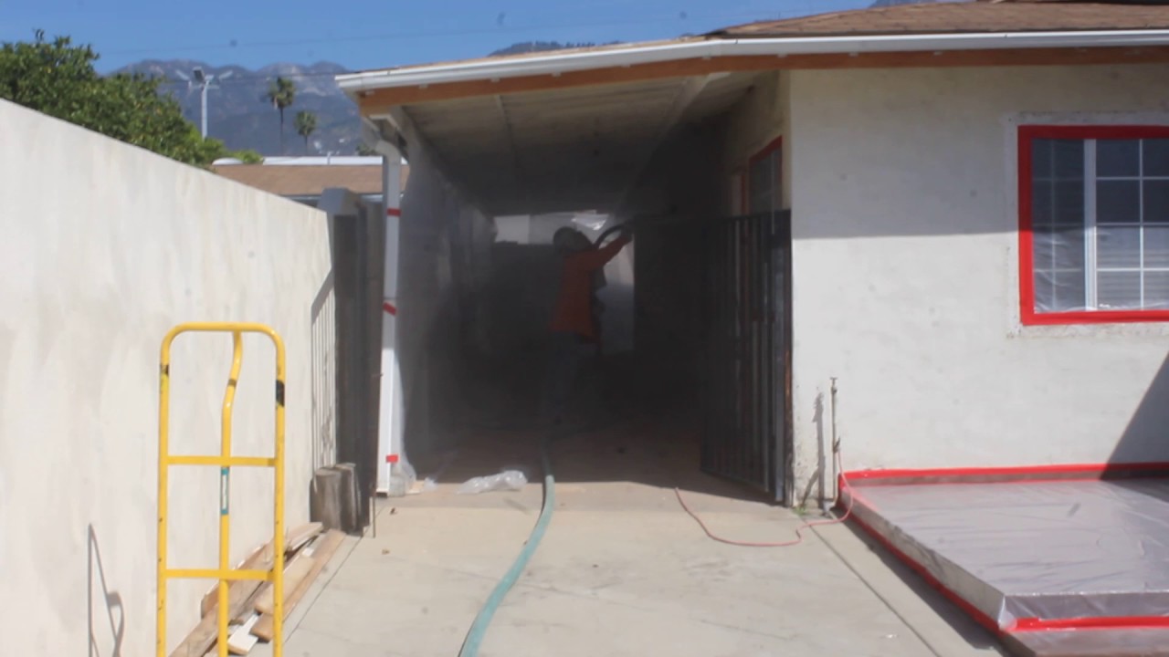 100% Walnut Shell Blast / National City, CA Elite Sandblasting - YouTube