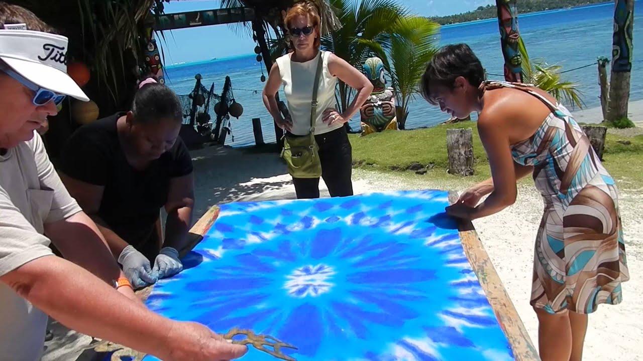 Handmade pareo BoraBora 2013 - YouTube