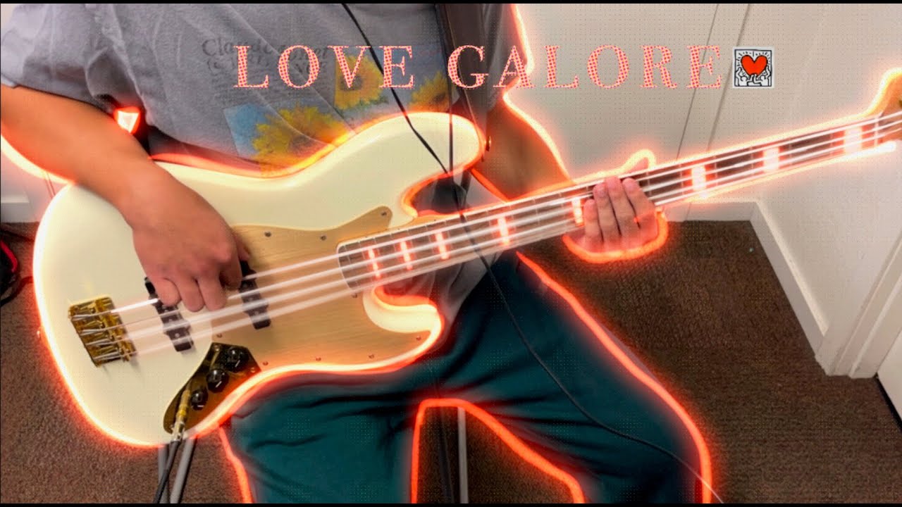 Love Galore - SZA bass cover + tabs - YouTube