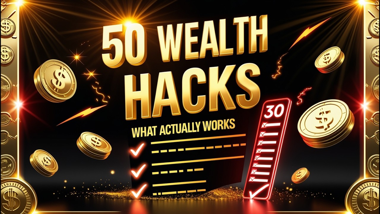 I Tried 50 Wealth Hacks in 30 Days—Here’s What Actually Works - YouTube