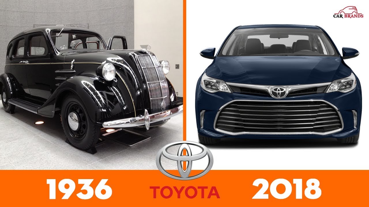 Evolution of TOYOTA ⚡Cars Evolution Timeline ⚡ Car Brands - YouTube