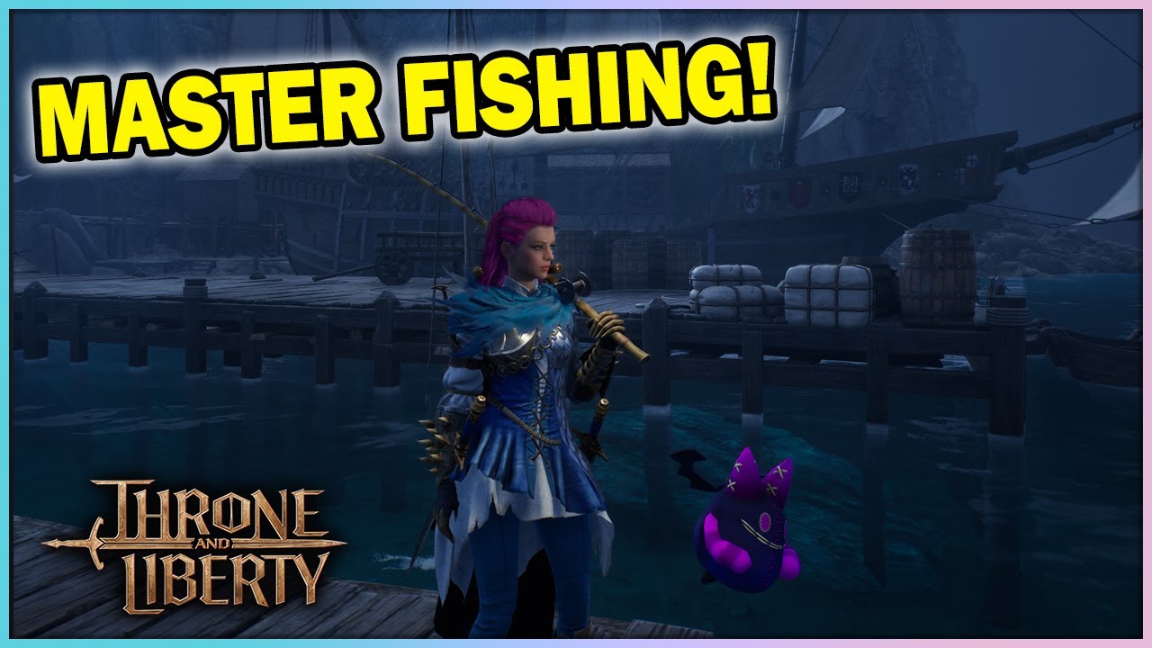 MASTER Fishing in under 5 minutes | Throne & Liberty New Player Fishing ...