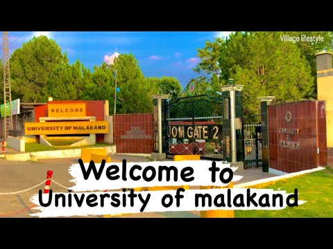 Welcome to university of malakand || Chakdara, Lower Dir District ...