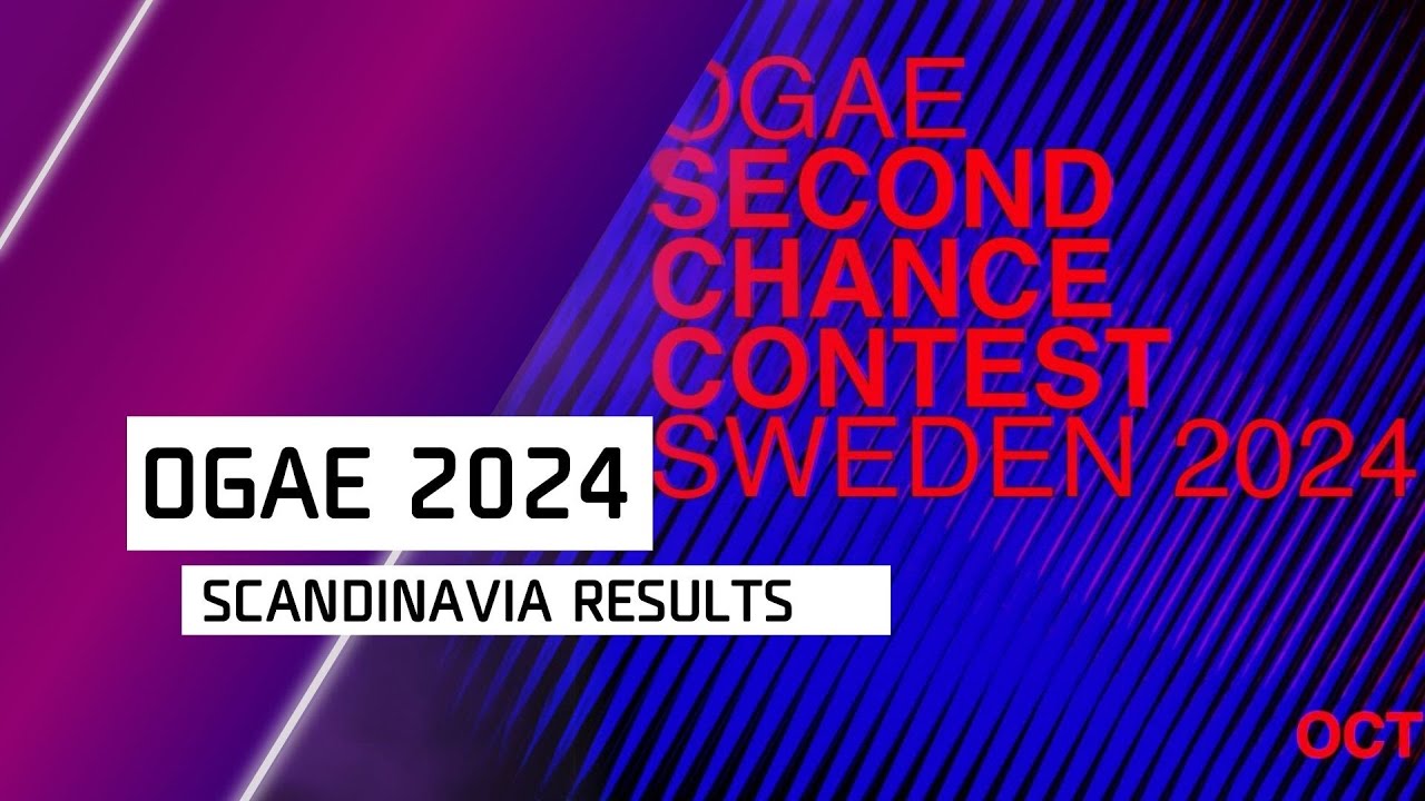 🇪🇺OGAE Second Chance 2024 - Scandinavia results - YouTube