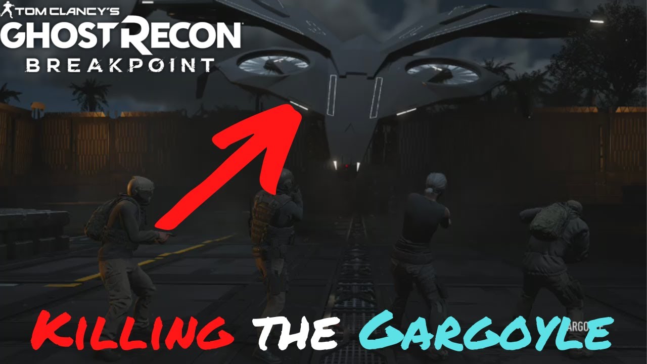 First Time Beating The Gargoyle Boss in Ghost Recon Breakpoint With My ...
