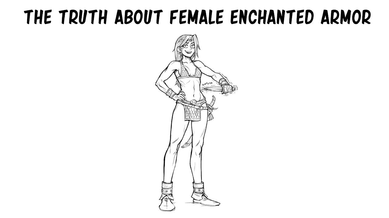 Female Armor Comic