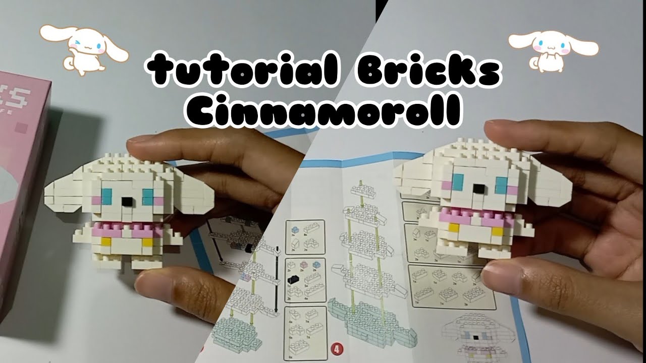 tutorial Bricks Cinnamoroll 🤍 | JS2377-96 | building blocks | mini lego ...