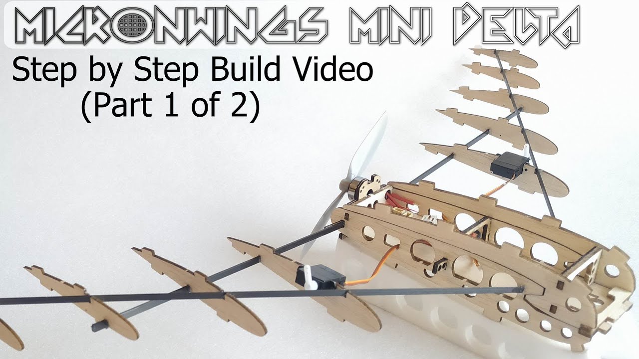 MicronWings Mini Delta Build Instructions (Part 1 of 2) - YouTube