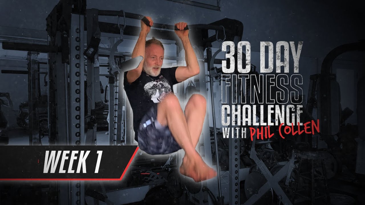 DEF LEPPARD - Phil Collen's 30 Day Fitness Challenge - WEEK ONE - YouTube