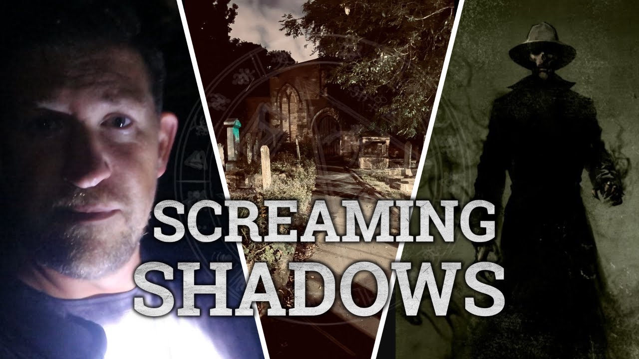 SCREAMED AT BY SHADOW MAN IN SUPER SCARY GRAVEYARD #Haunted #paranormal ...