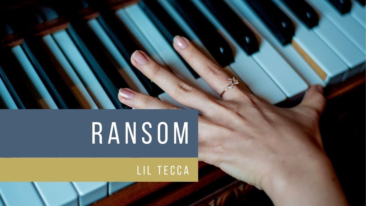 Lil Tecca - Ransom Piano Cover & Easy Piano Tutorial - YouTube