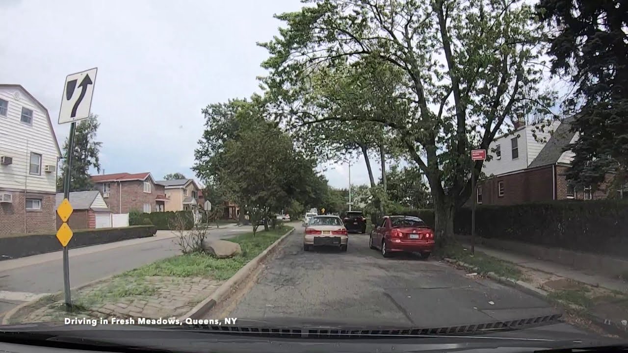 Driving in Fresh Meadows, Queens, NY - YouTube