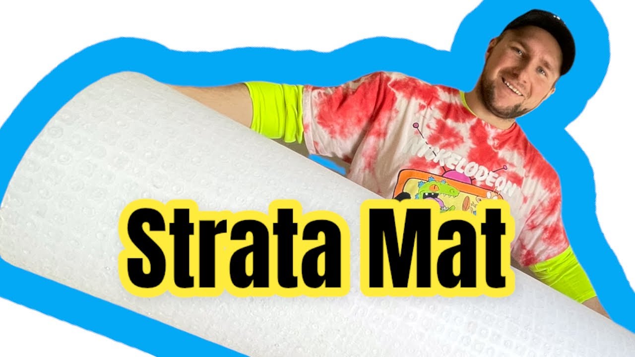 Uncoupling membrane installation. Strata Mat. WINNI - YouTube