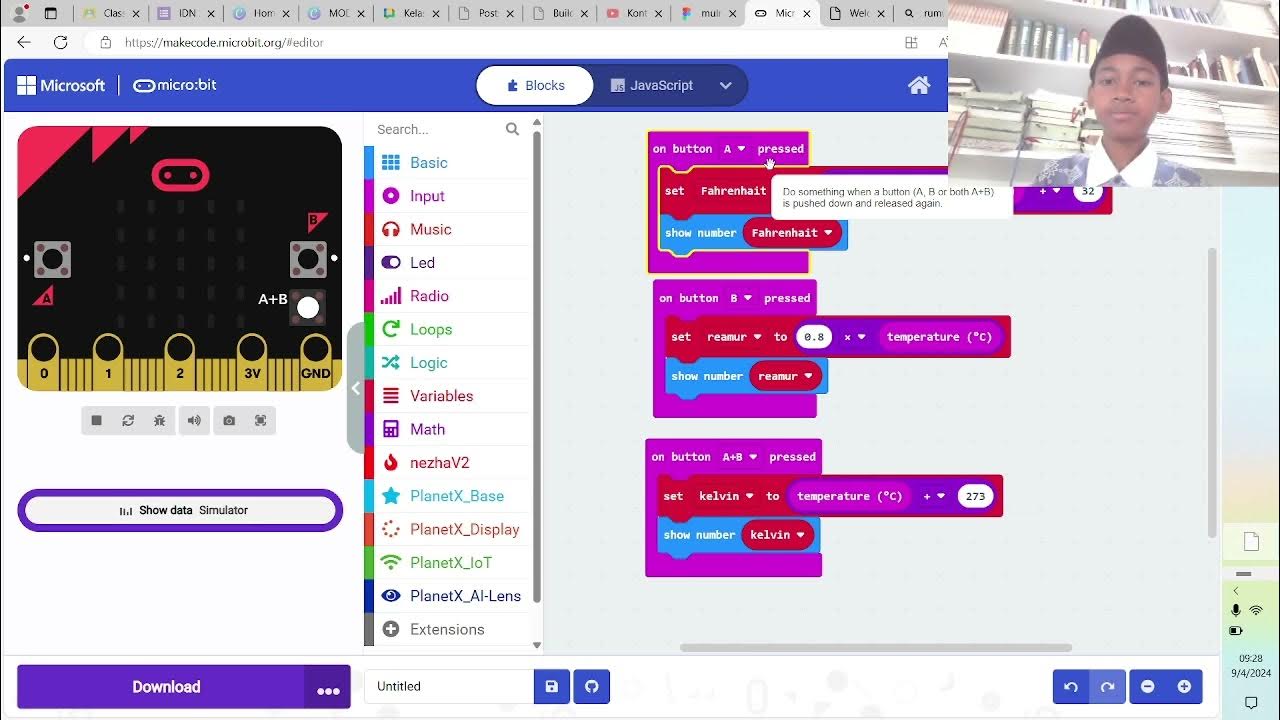 Demo Microbit - YouTube
