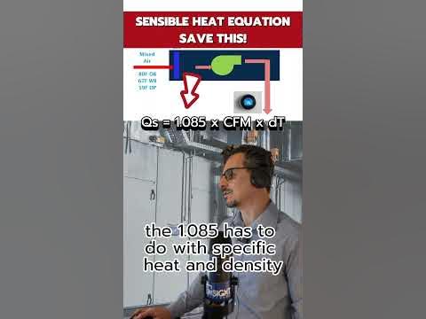 The Sensible Heat Equation Explained! HVAC professionals use to design ...