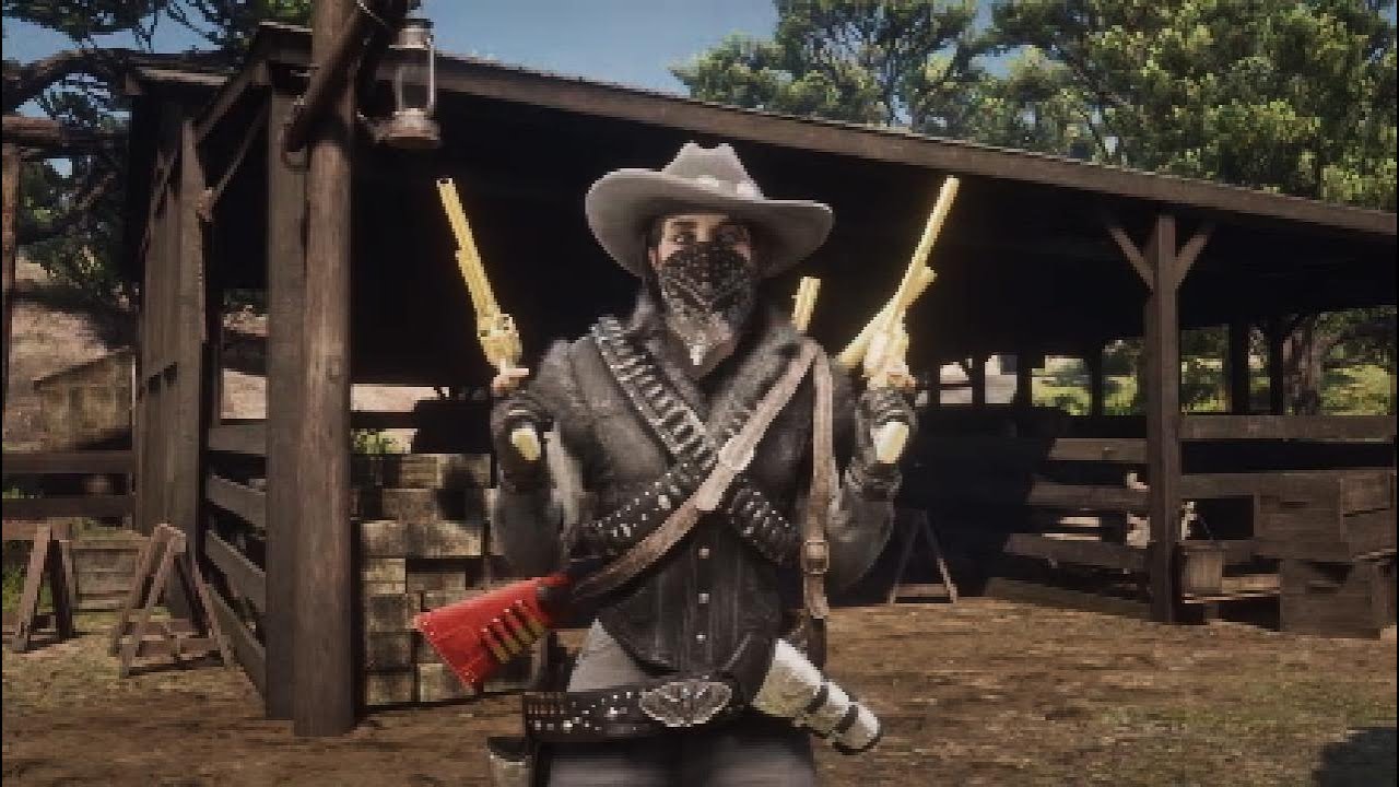Rdr2 Showdowns Cattleman Revolver GamePlay 25 and 6 - YouTube