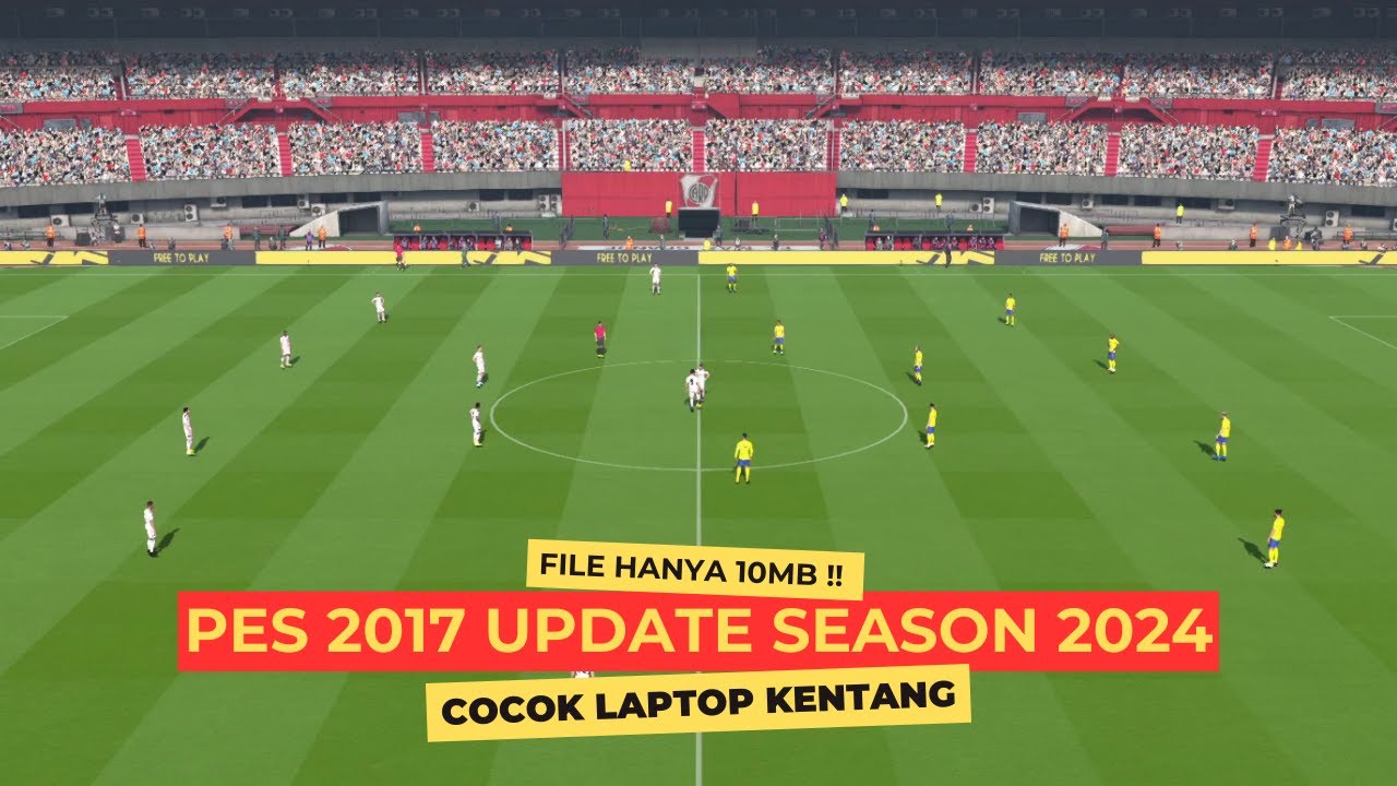 PES 2017🔥FILE DOWNLOAD UPDATE SEASON HANYA 10MB !! - YouTube