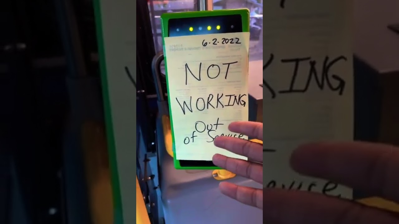 Bus Fare Problems On The City Bus - YouTube