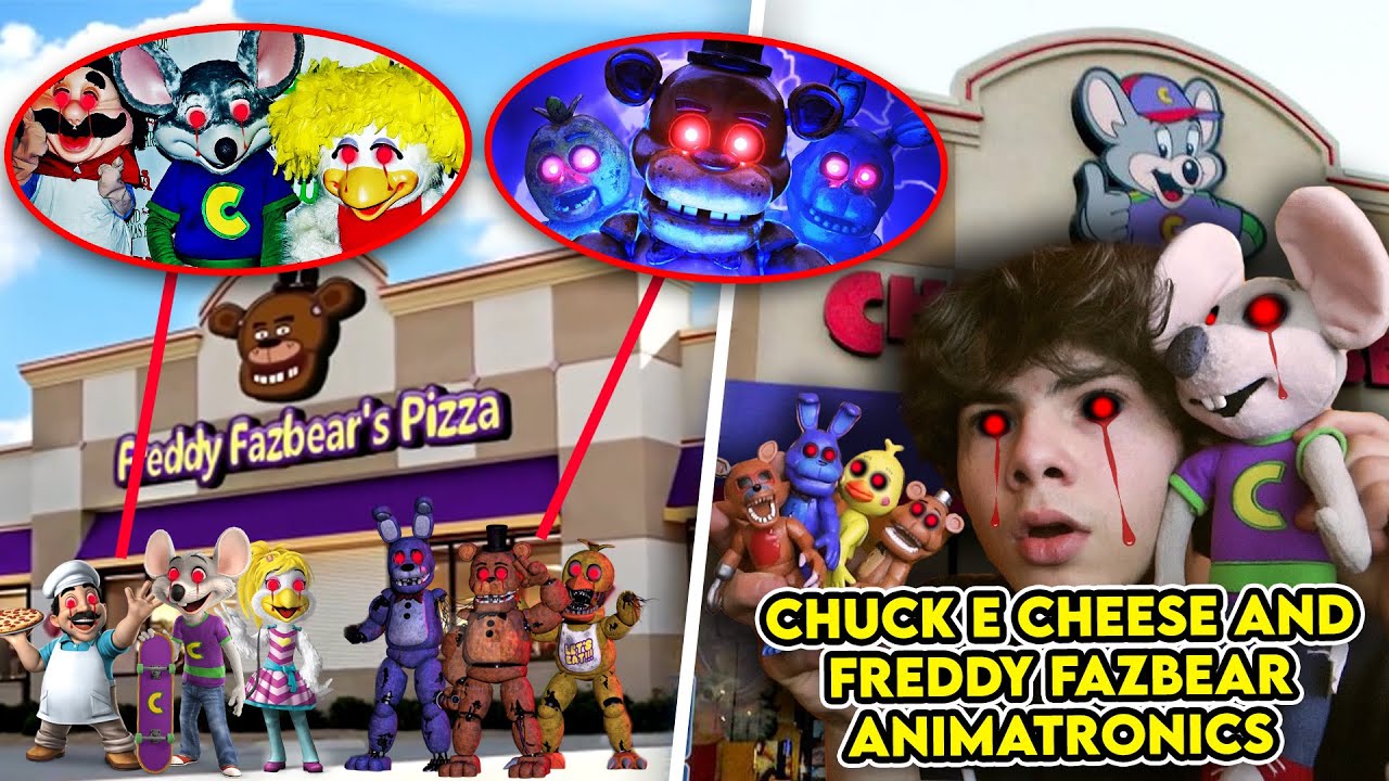 Hunting For Chuck E Cheese And Freddy Fazbear Animatronics I Found 9853