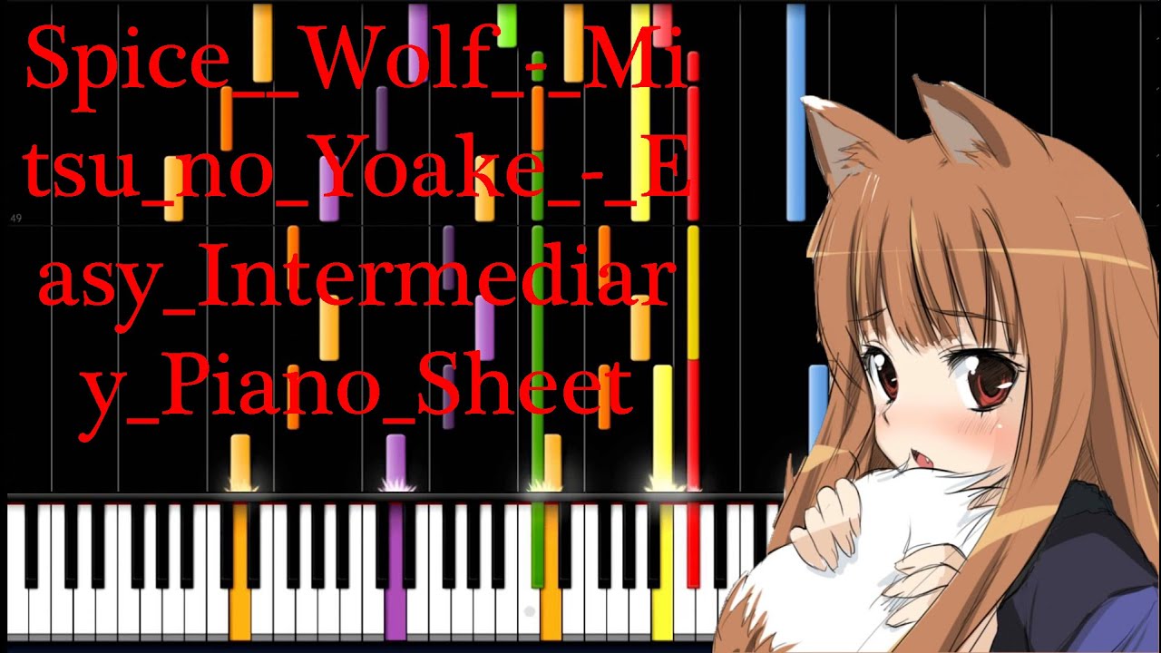 Spice__Wolf_-_Mitsu_no_Yoake - [Synthesia ] - YouTube