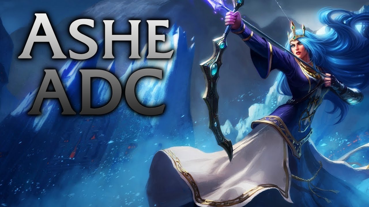 Ashe adc saga 4 aprendendo a joga adc- league of legends PTBR - YouTube