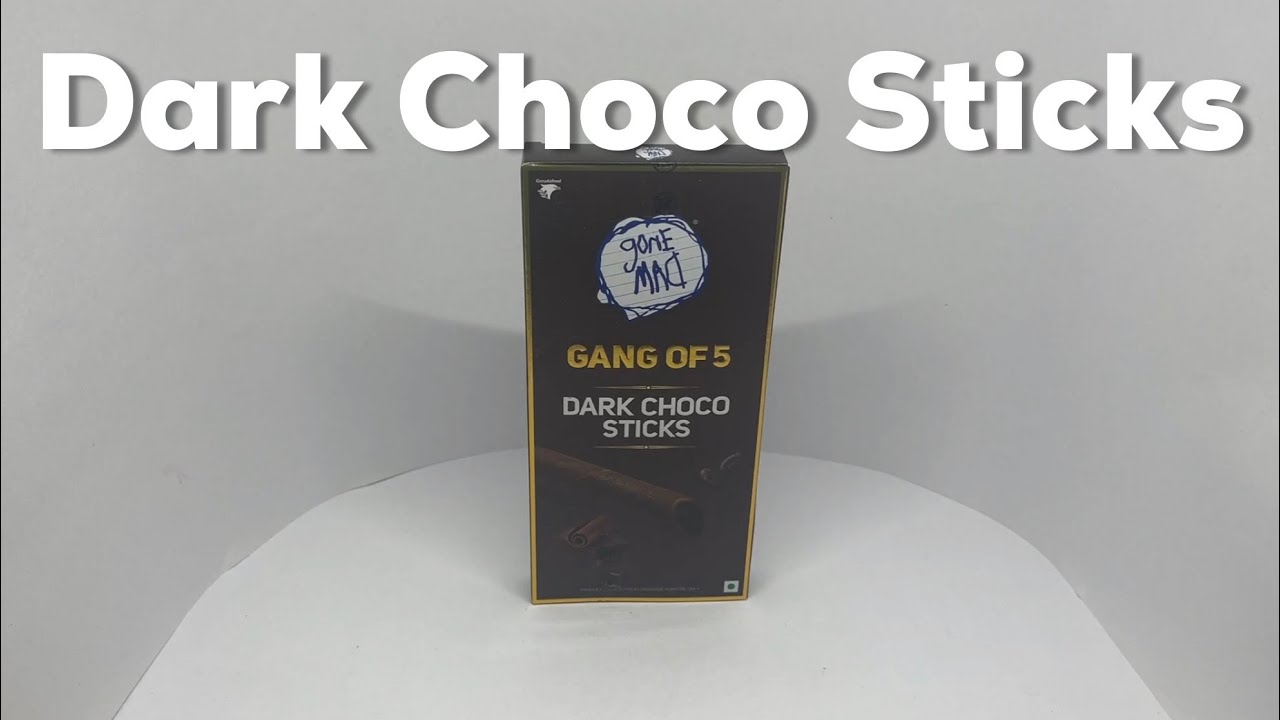 Gone Mad Dark Choco Sticks - YouTube
